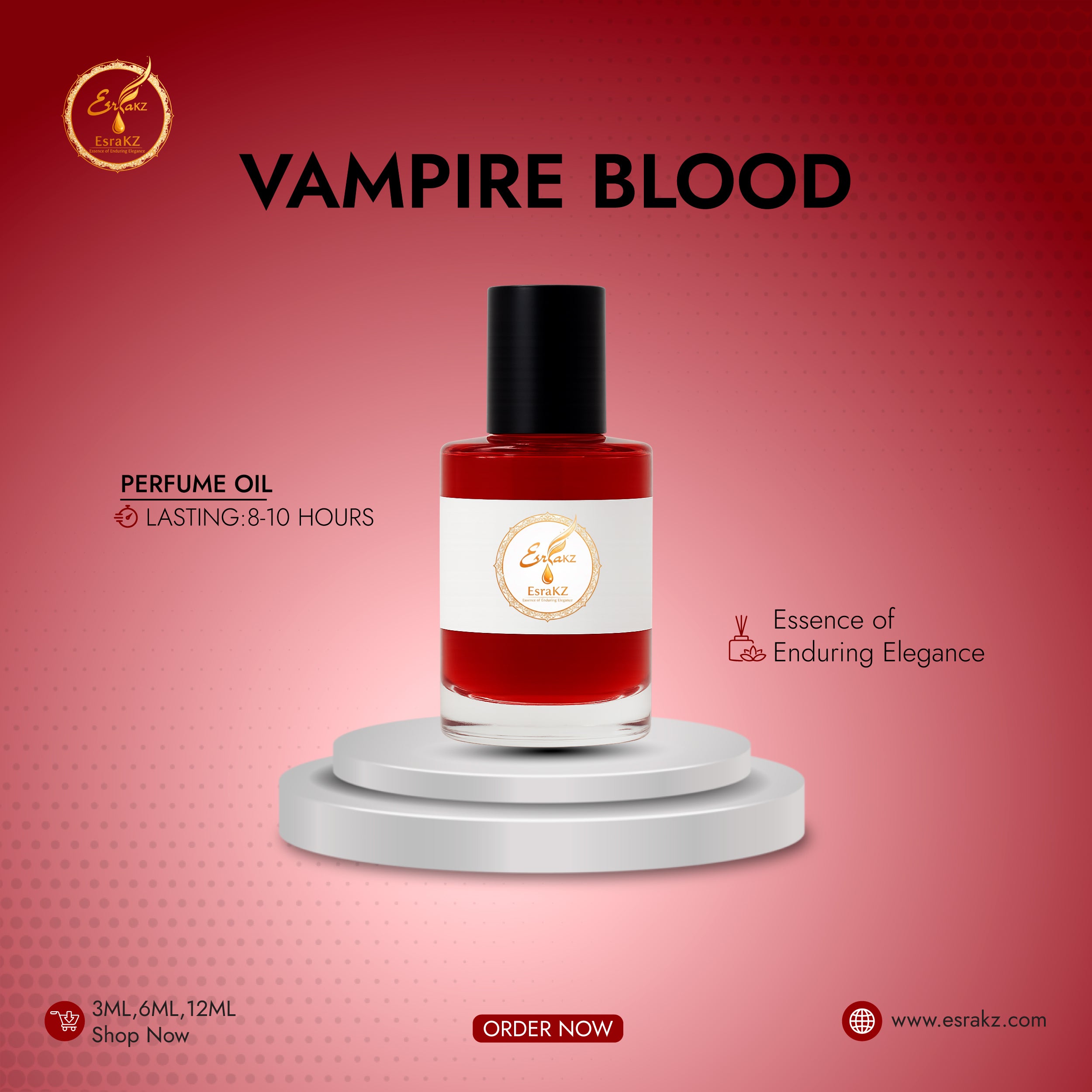 Vampire Blood Perfume Oil – Esrak Shoe House